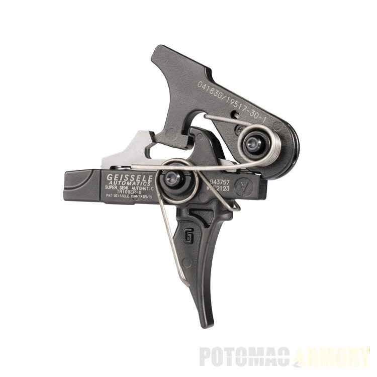Geissele Super Semi-Automatic Government (SSA-X) Trigger Flat Lighting Bow