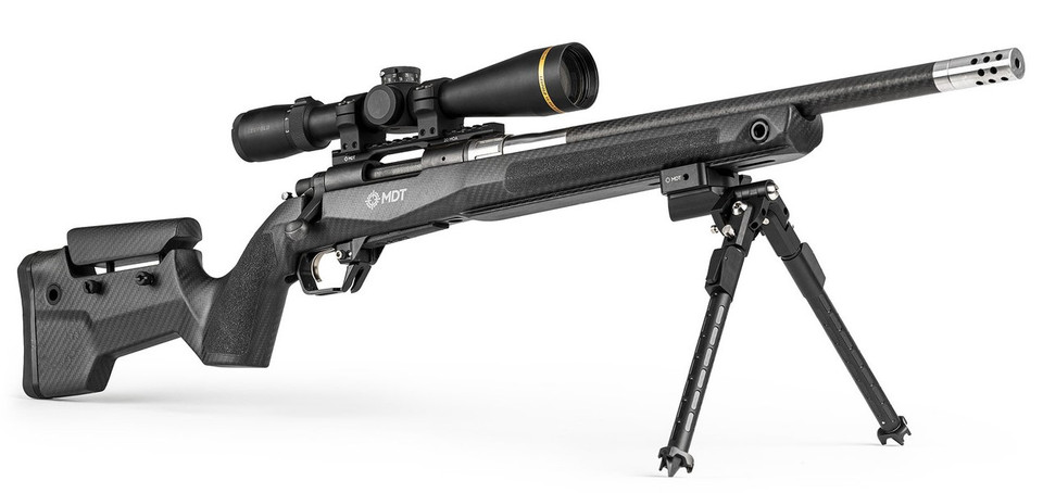 MDT CRBN Ultralight Carbon Fiber Rifle Stock for Remington 700 SA and ...