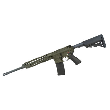 LMT CQB MARS Monolithic QUAD 5.56mm rifle, 16" in OD