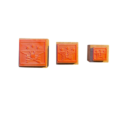 M16 Retro DOD Acceptance Rubber Stamp - DAS - Charlie's Custom Clones