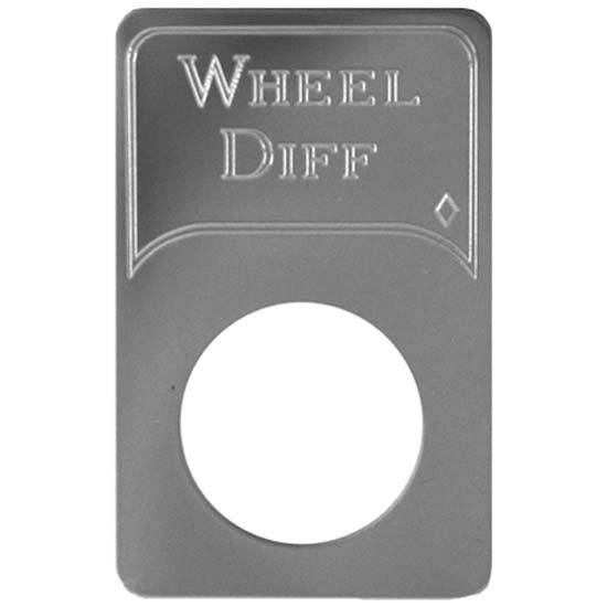 Rockwood Stainless Steel Rear Wheel Differential Switch Plate For ...