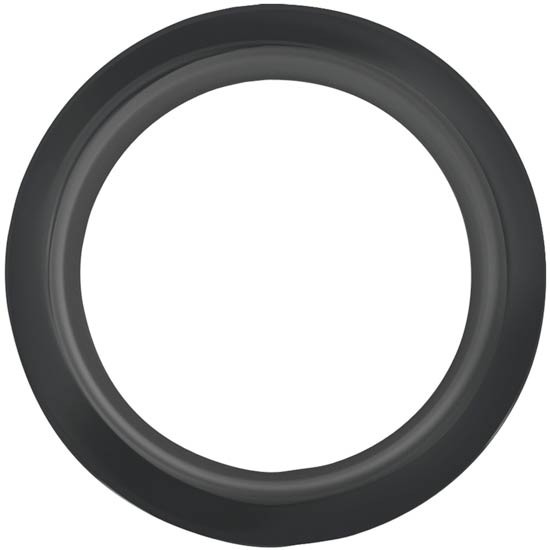 4 Inch Round Light Grommet W/ Open Back-Rubber - Elite Truck Accessories