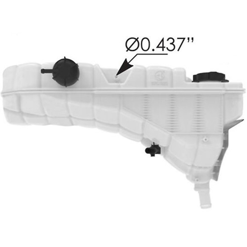 TPHD Coolant Reservoir With Coolant Level Sensor & Caps Replaces ...