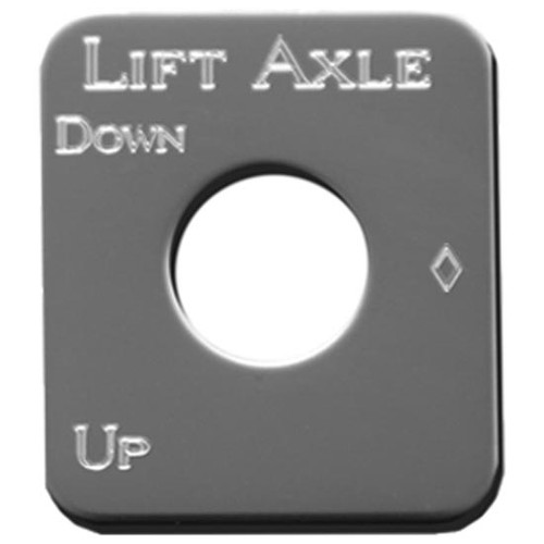 Rockwood Stainless Steel Lift Axle Switch ID Plate For Kenworth - Elite ...