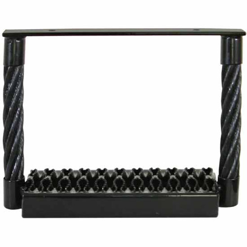 9 X 15 X 4.75 Inch Black Powder-Coated Cable Type Truck Step With ...