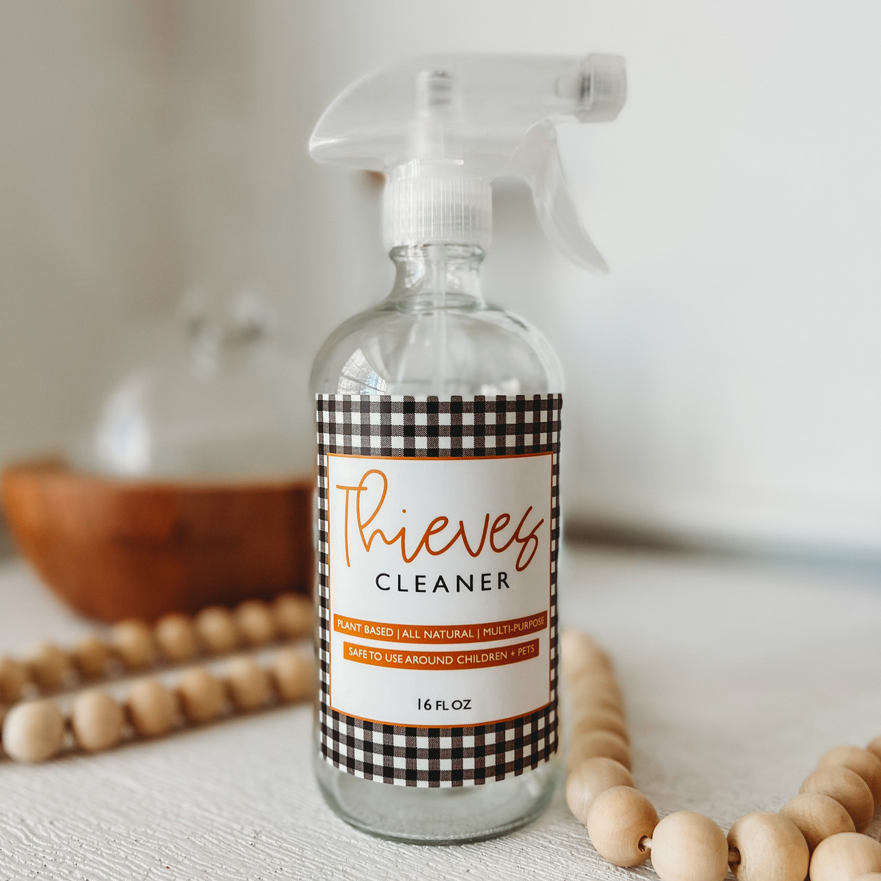 Thieves Cleaner Label - Growing Healthy Homes