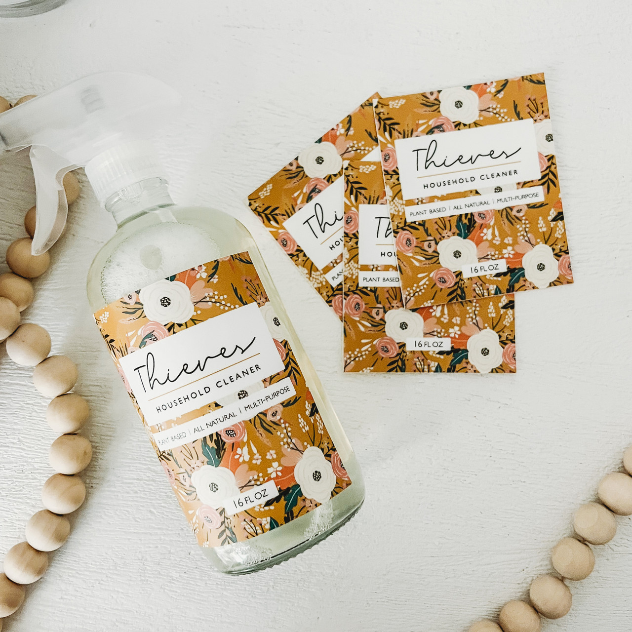 Thieves Cleaner Label - Growing Healthy Homes
