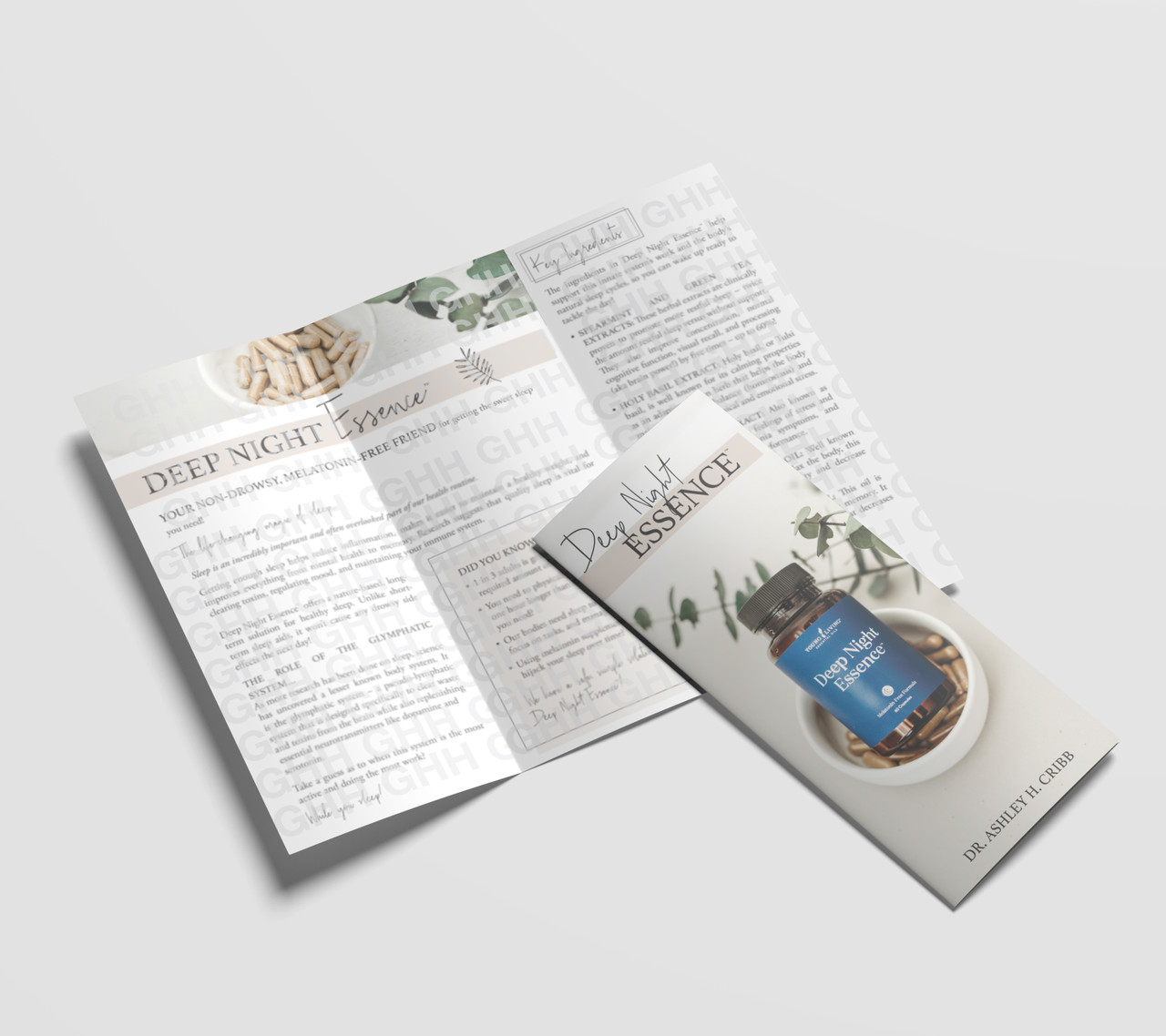 Deep Night Essence Brochure Pack - Growing Healthy Homes