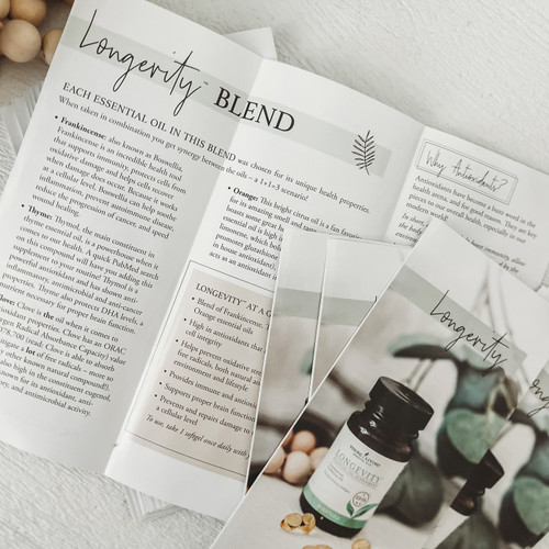 Longevity Brochure Pack - Growing Healthy Homes