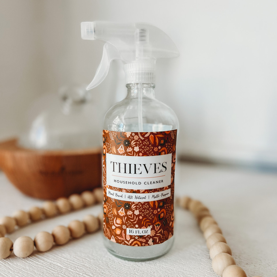 Thieves Cleaner Label - Growing Healthy Homes