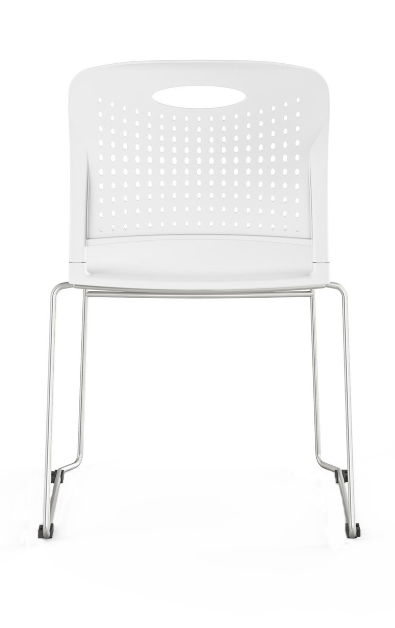 Triad Polypropylene Stacking Side Chair - Neox Modern Furniture