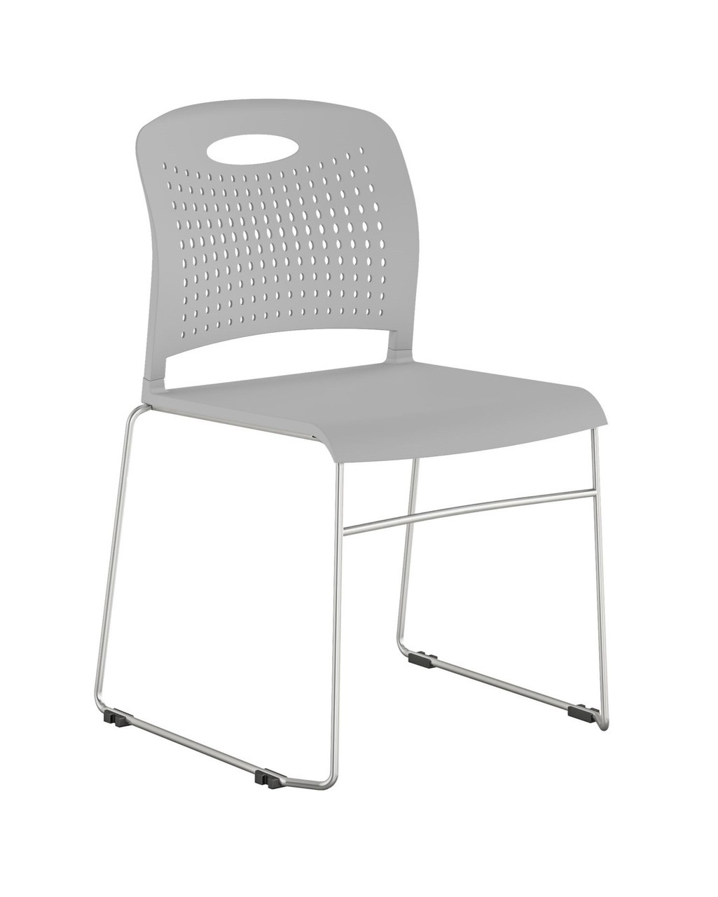 Triad Polypropylene Stacking Side Chair - Neox Modern Furniture