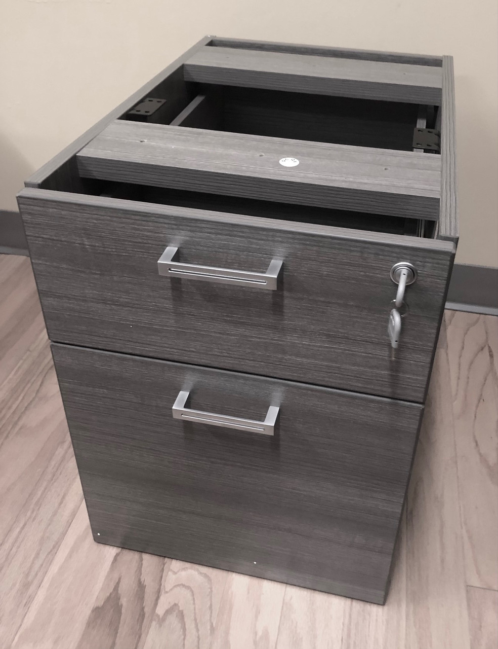 AM-Series 2-Drawer Hanging Box/File Pedestal - Neox Modern Furniture