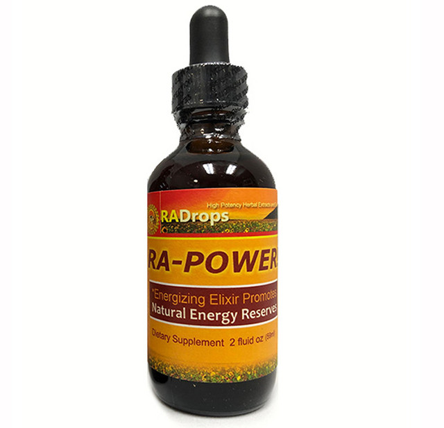 RA-POWER - Super Potent Herbal Energy Drops (2oz) - HIDDEN POWER WELLNESS