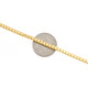 Real 10K Yellow Gold Hollow Round Box Link Chain 3.25mm Necklace 26 ...