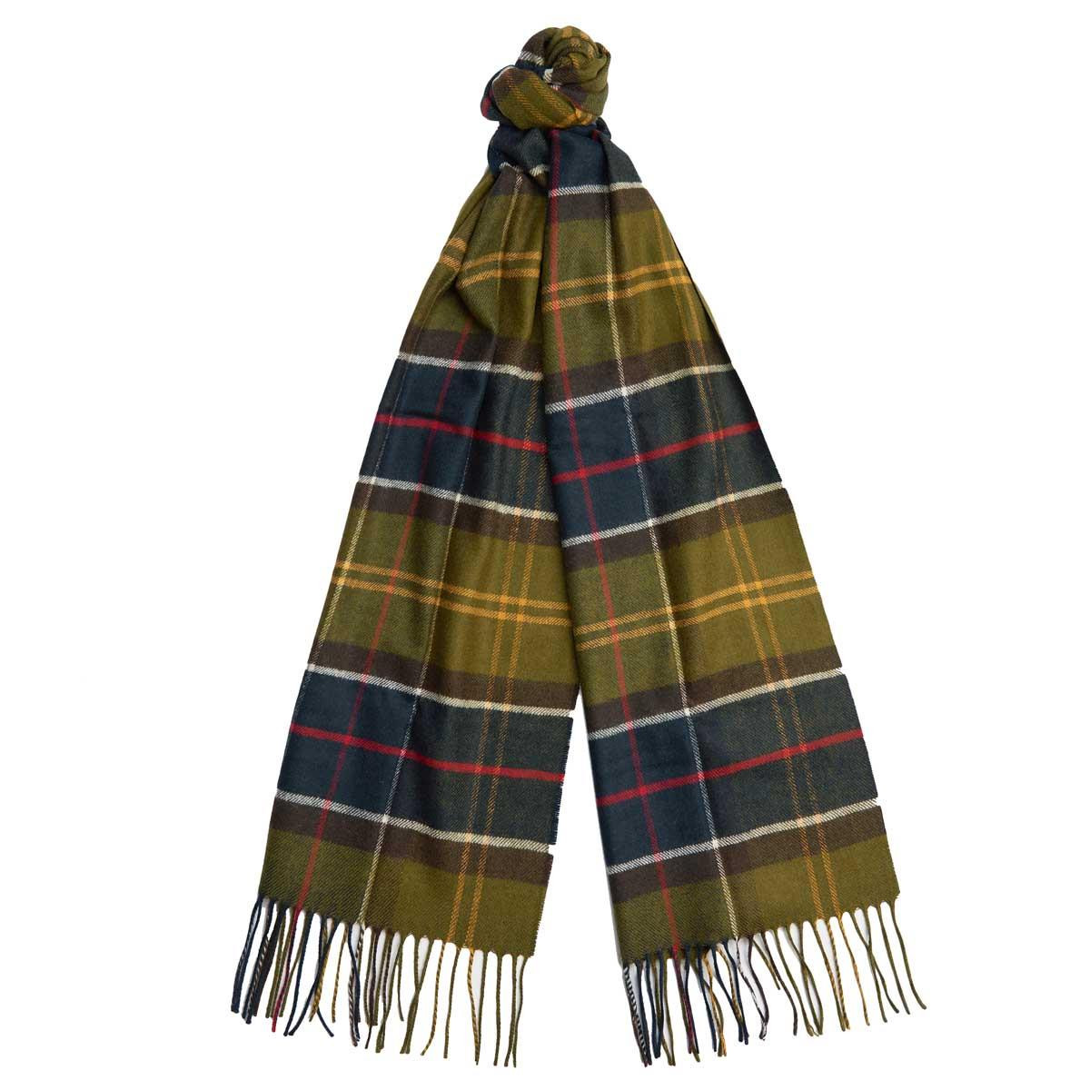 Barbour Tartan Lambswool Scarf | Philip Morris & Son