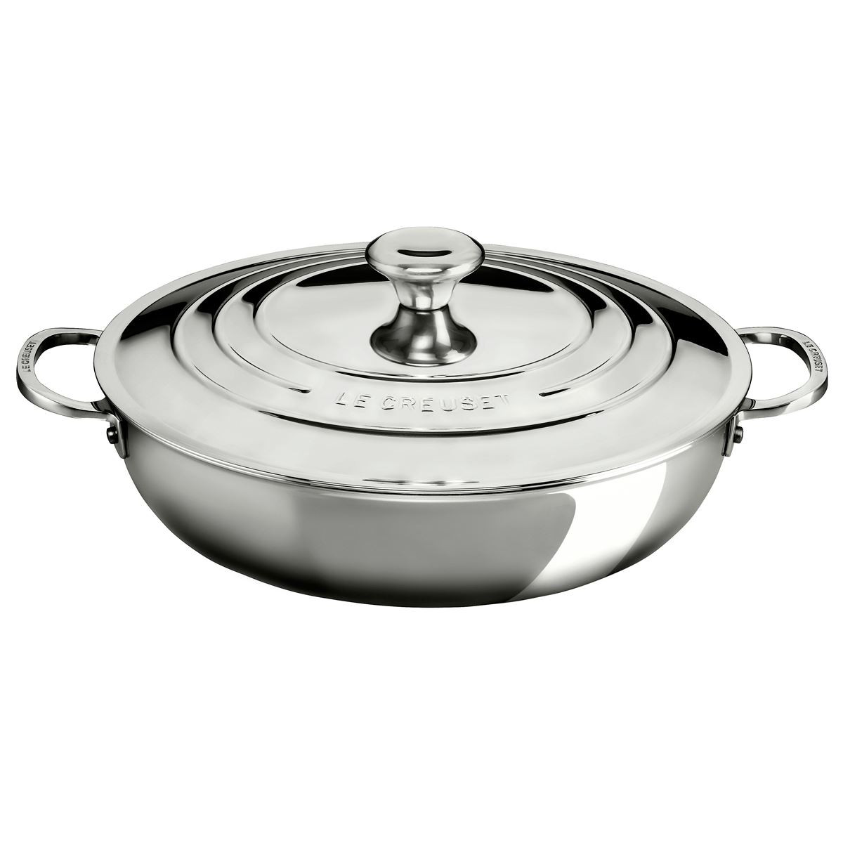 Le Creuset Signature Stainless Steel 28cm Stock Pot With Lid | Philip ...