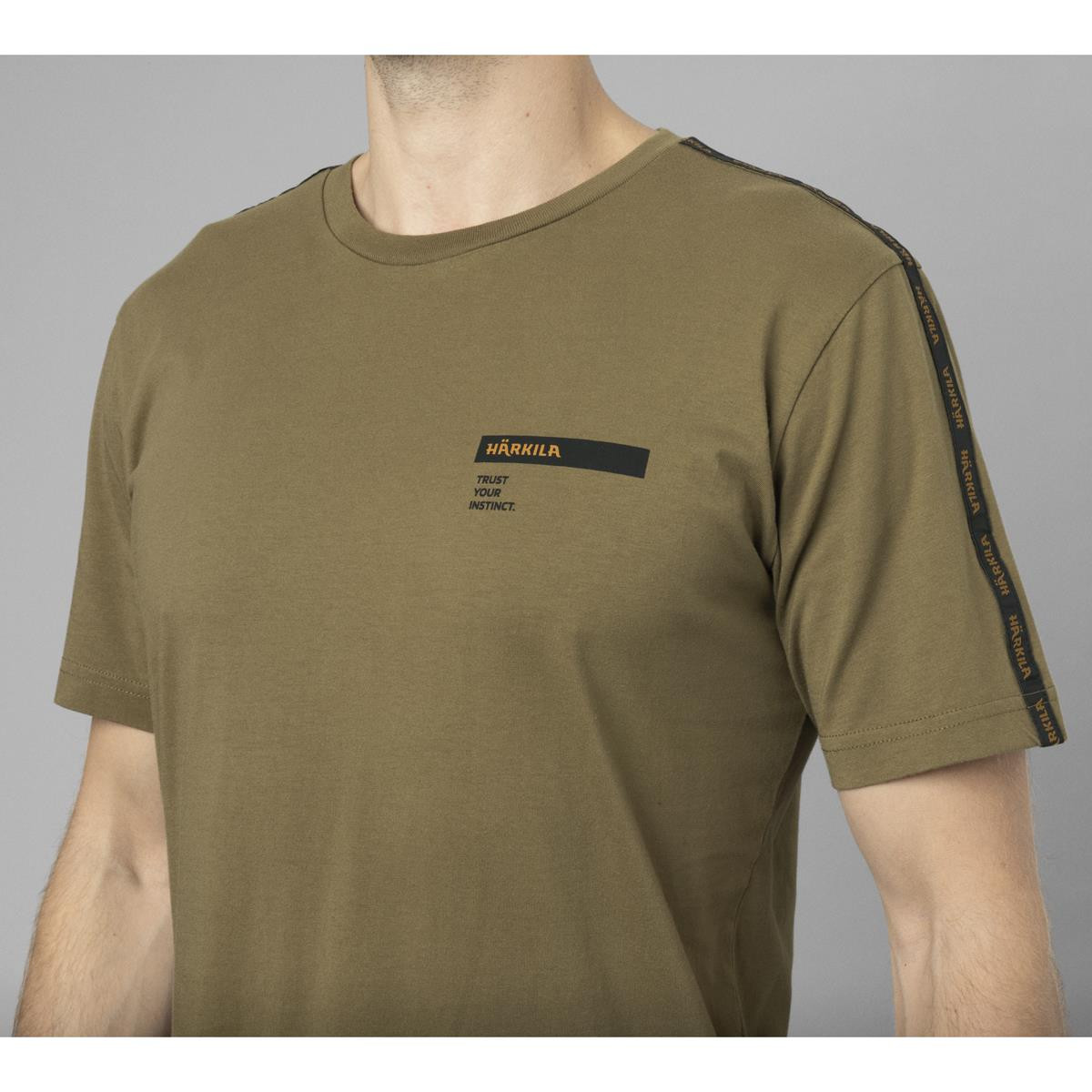 Harkila Mens Logo Band T-Shirt | Philip Morris & Son