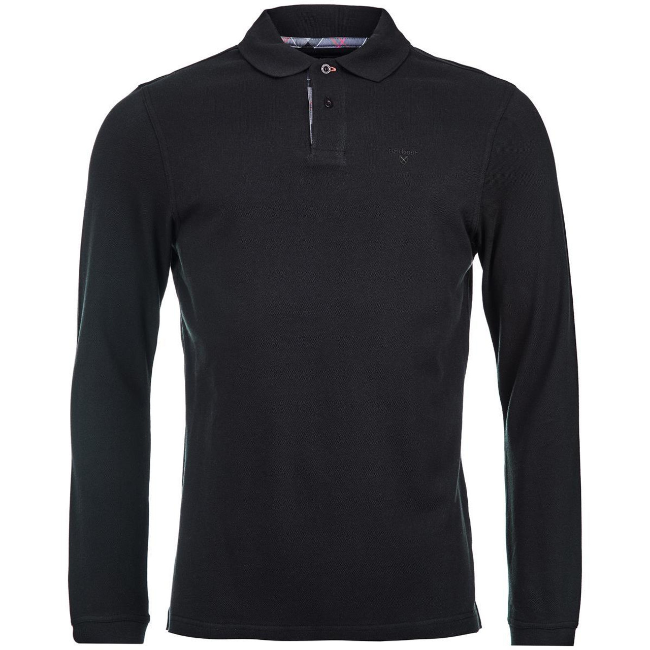 Barbour Mens Long Sleeve Sports Polo