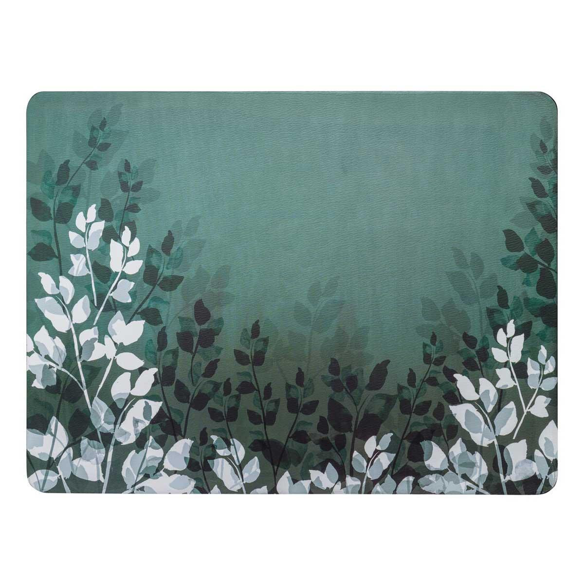 Denby Colours Green Foliage Set of 6 Placemats | Philip Morris & Son
