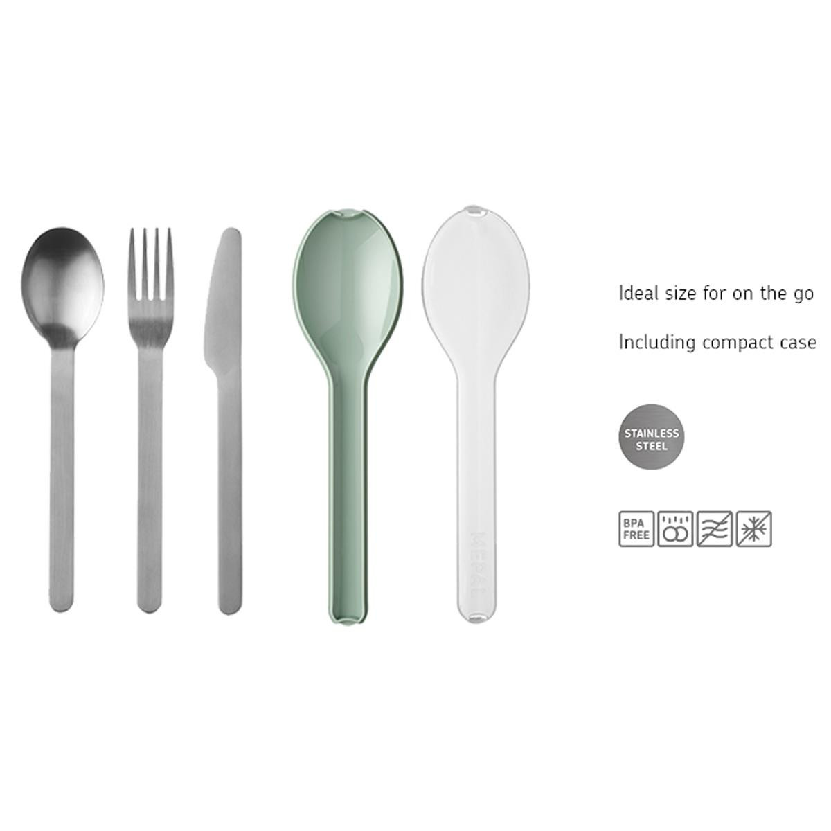 Mepal Ellipse 3pc Cutlery Set | Philip Morris & Son