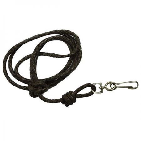 Bisley Plaited Leather Lanyard | Philip Morris & Son
