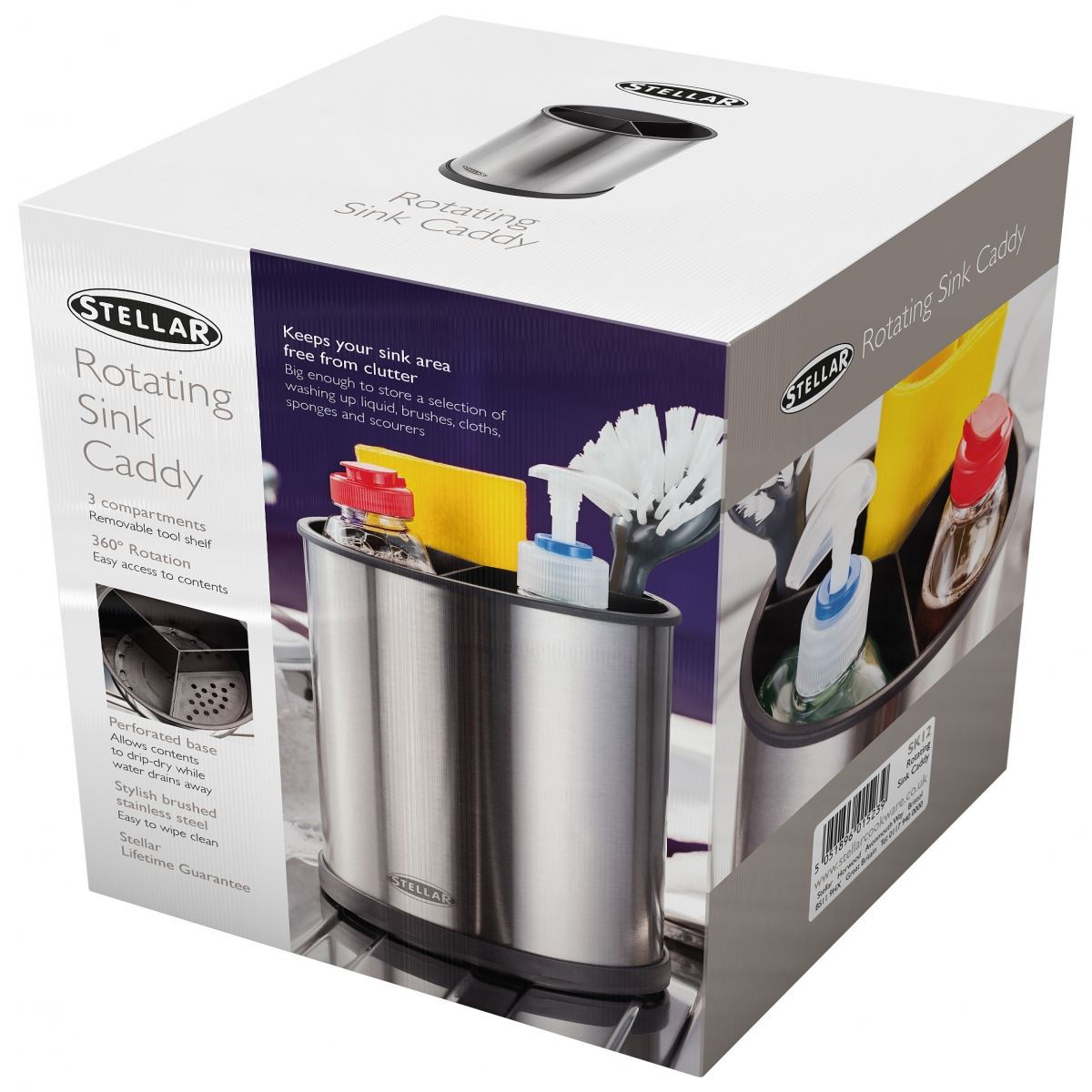 Stellar Kitchen Rotating Sink Caddy