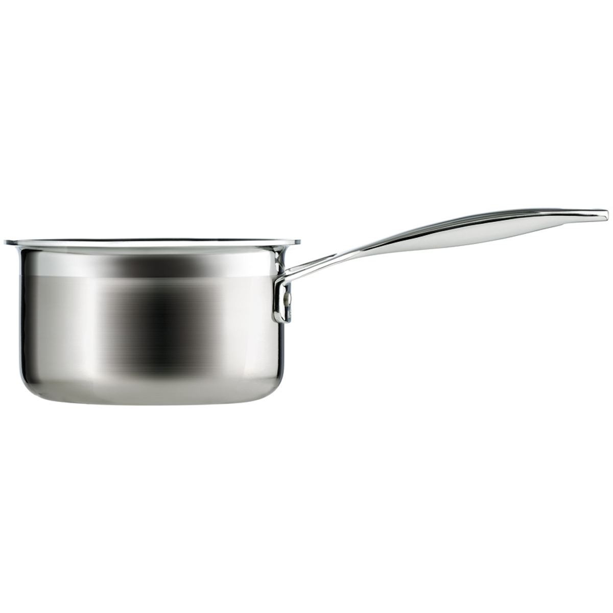 Le Creuset 3 Ply Stainless Steel 14cm Non-Stick Milk Pan | Philip ...