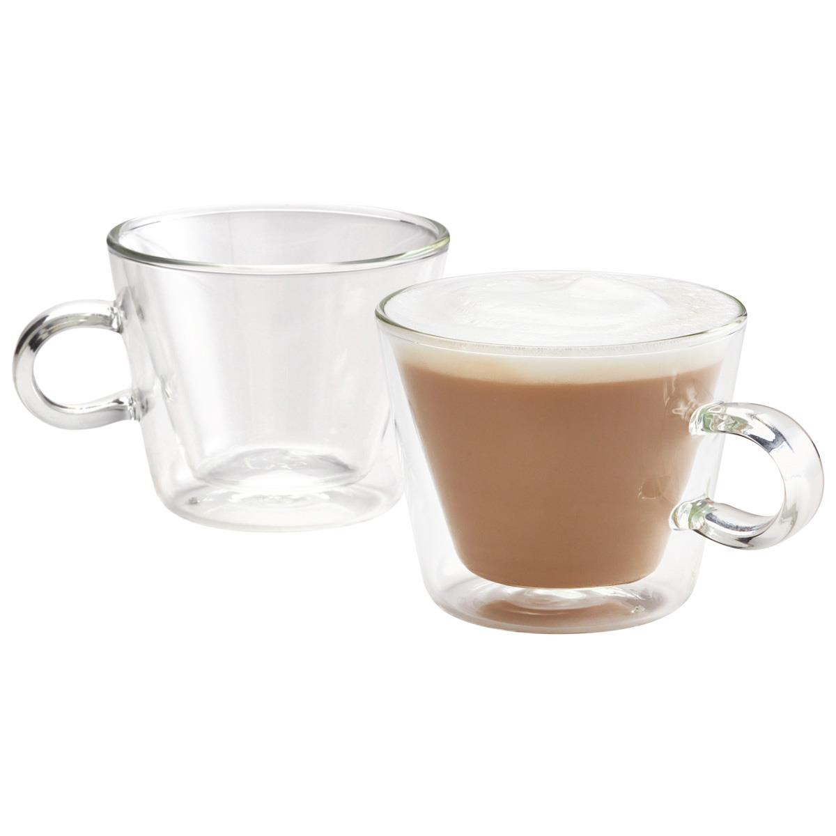 Judge Duo 2 Piece Latte Glass Set 325ml | Philip Morris & Son