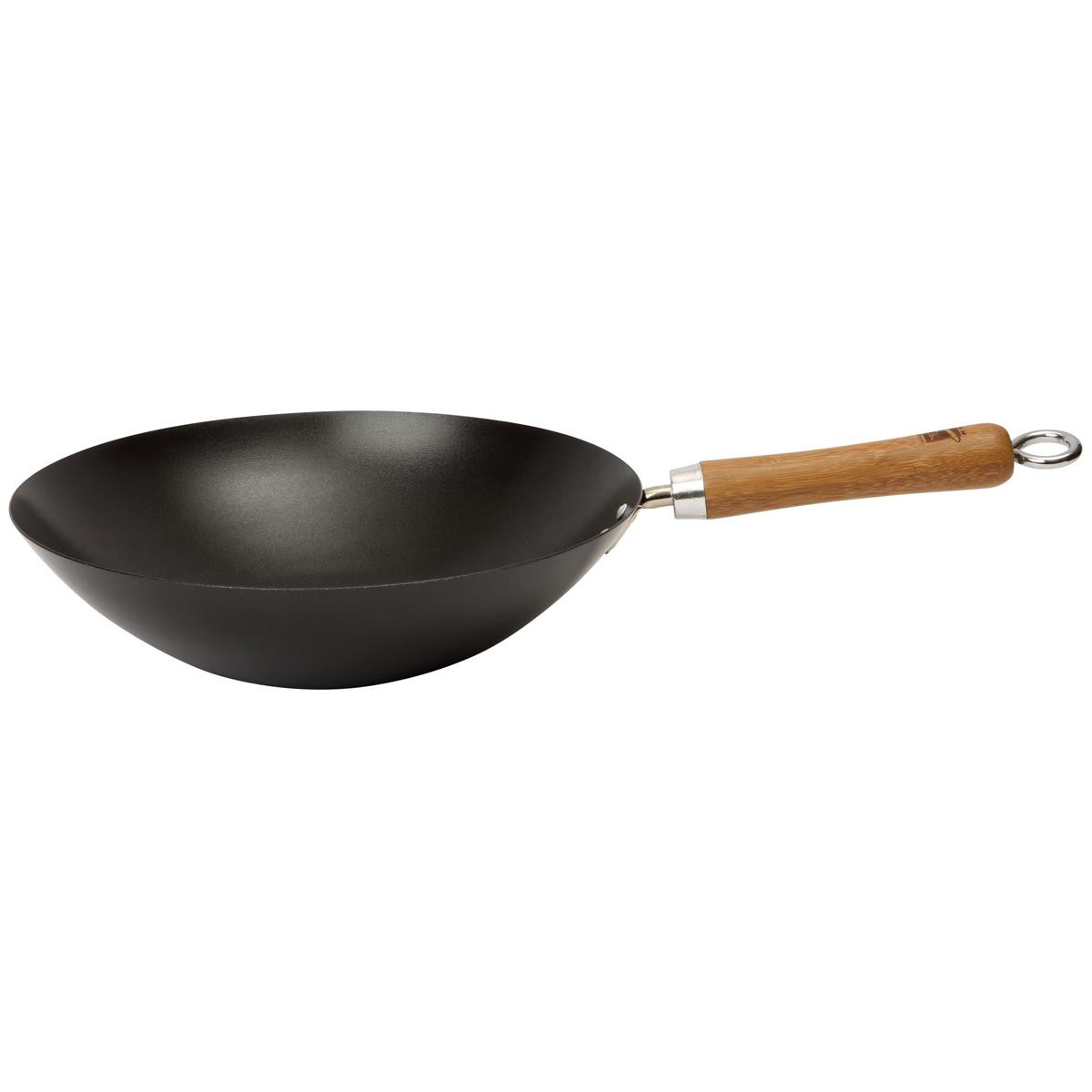 School of Wok 27cm Pre-Seasoned Carbon Steel Wok | Philip Morris & Son
