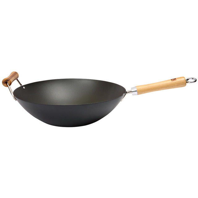 School of Wok 30cm Pre-Seasoned Carbon Steel Wok | Philip Morris & Son