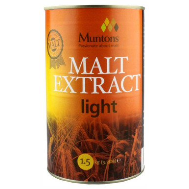 Youngs 1.5kg Muntons Light Plain Malt Extract | Philip Morris & Son