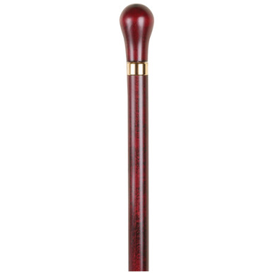 Bisley Turned Maple Tippling Stick With Flask | Philip Morris & Son