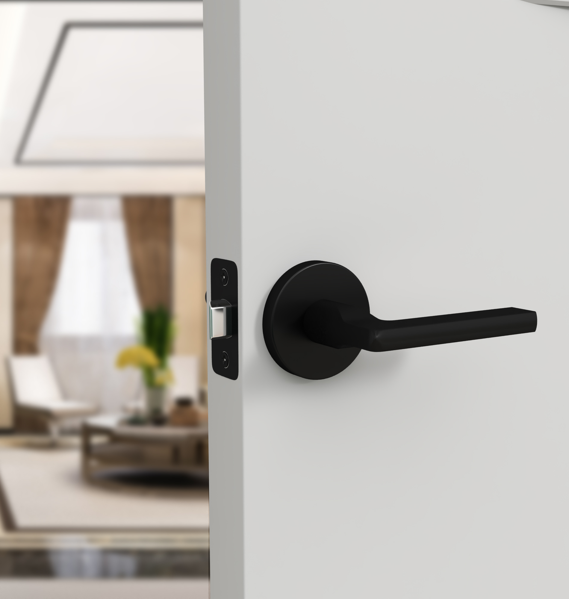 Mega Handles | Modern Round Door Lever | Ralph Collection