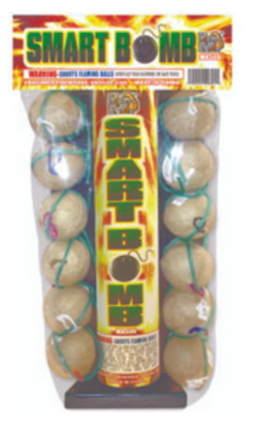 Smart Bomb – Tube with 12 Powerful Colorful Festival Balls