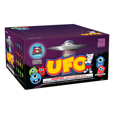 UFO - with base - Neon Boom Fireworks