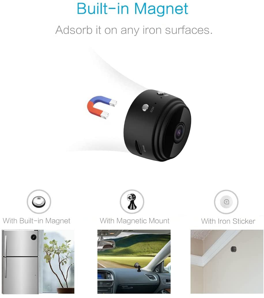 - WiFi Camera Video Live Feed WiFi,1080P