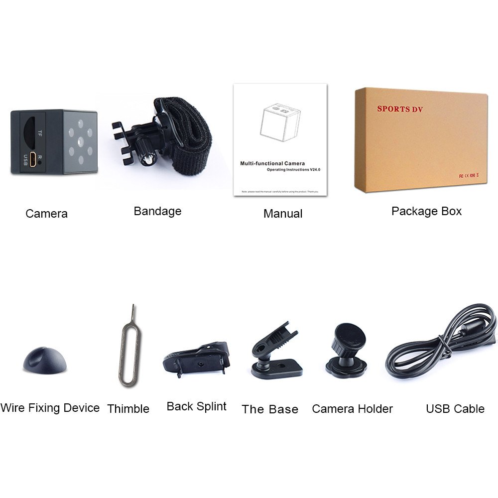 Mini Magnetic Nanny Camera 1080P with Audio (No WiFi) - Knowyournanny.com