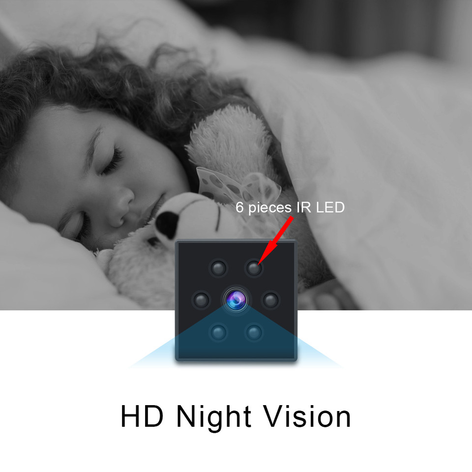 Mini Magnetic Nanny Camera 1080P with Audio (No WiFi) - Knowyournanny.com