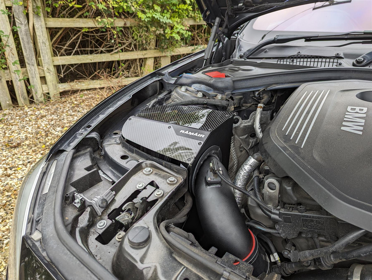Performance Pleated Induction Kit With Carbon Lid for BMW 1/2/3/4 ...