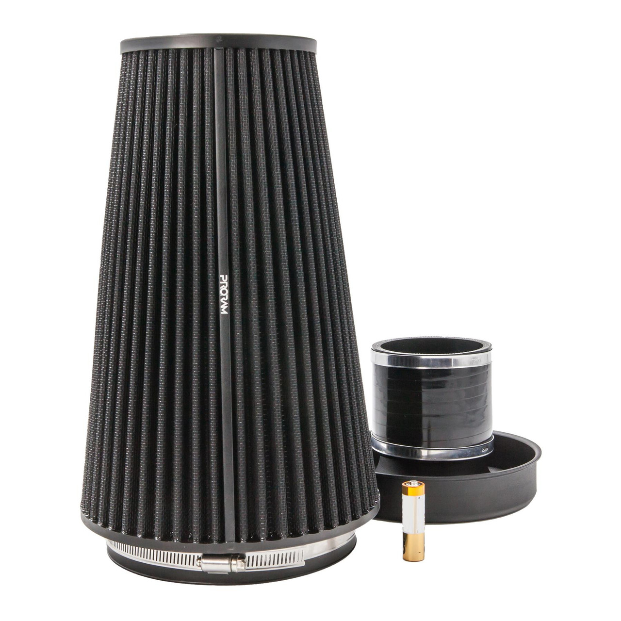 Ramair Pleated 90mm (3.5inch) ID Neck XLarge Cone Air Filter with ...