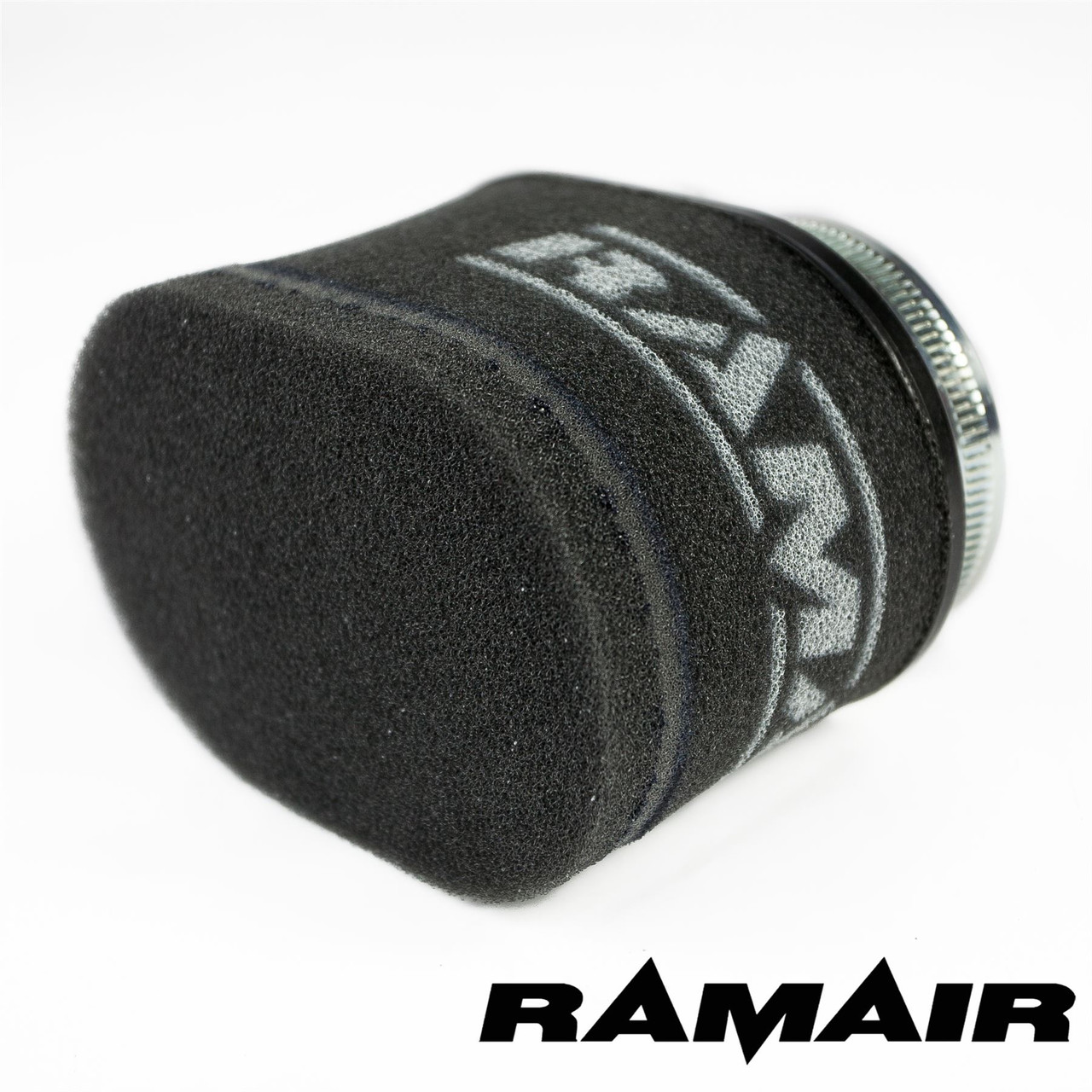 Oval Motorcycle Pod Foam Air Filter 43mm (1.7inch) ID - Ramair Filters ...