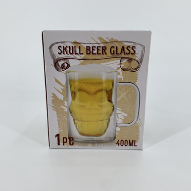 Skull Beer Glass - Shag Alternative Superstore