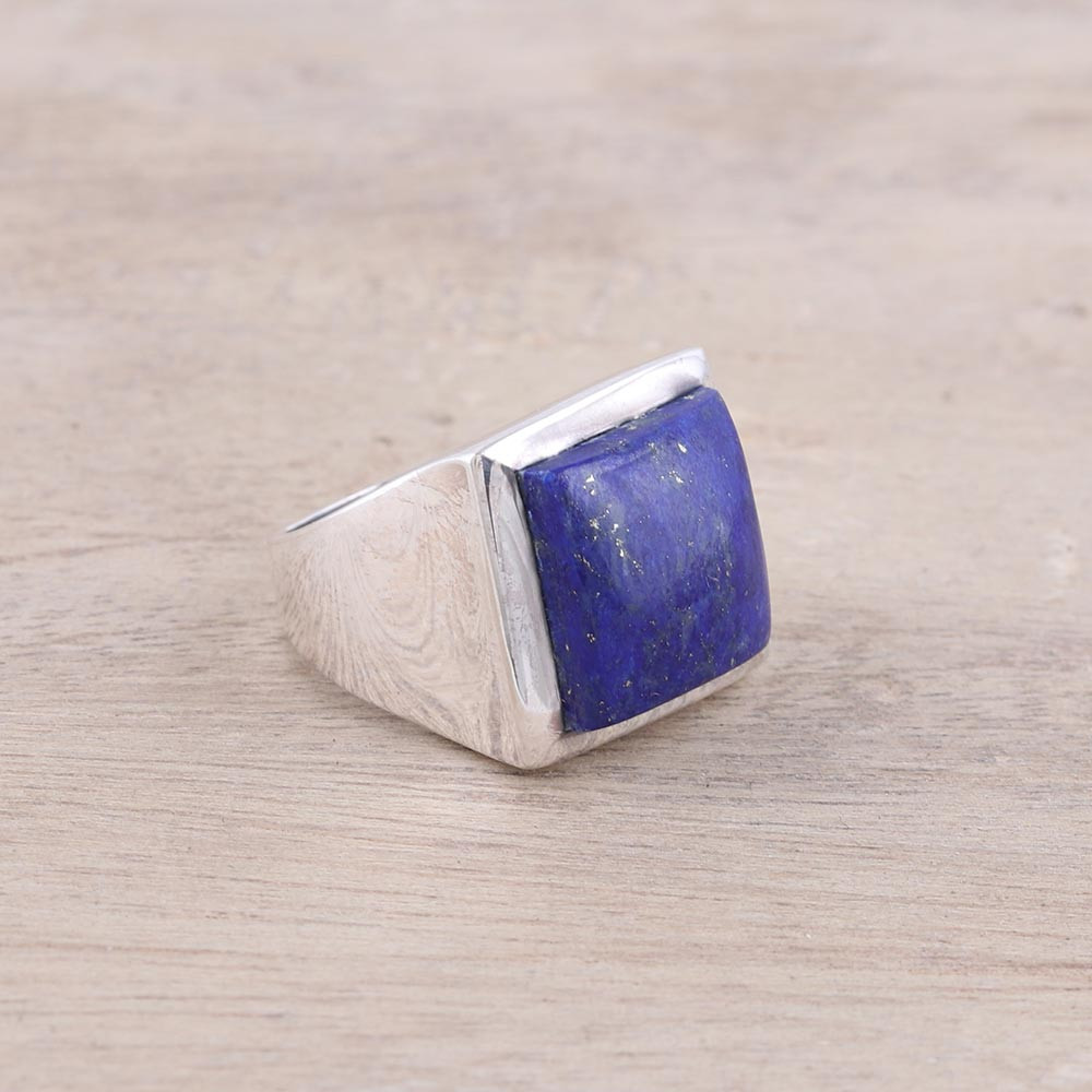 Modern Lapis Lazuli Ring Crafted in India 'Might' - International ...