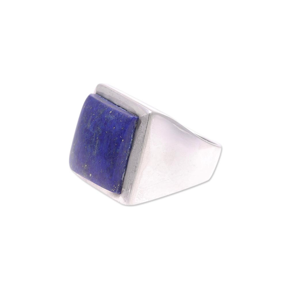 Modern Lapis Lazuli Ring Crafted in India 'Might' - International ...