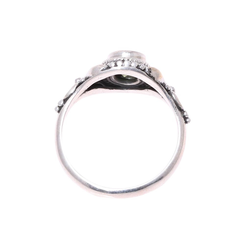 Traditional Peridot Cocktail Ring from India 'Traditional Romantic ...