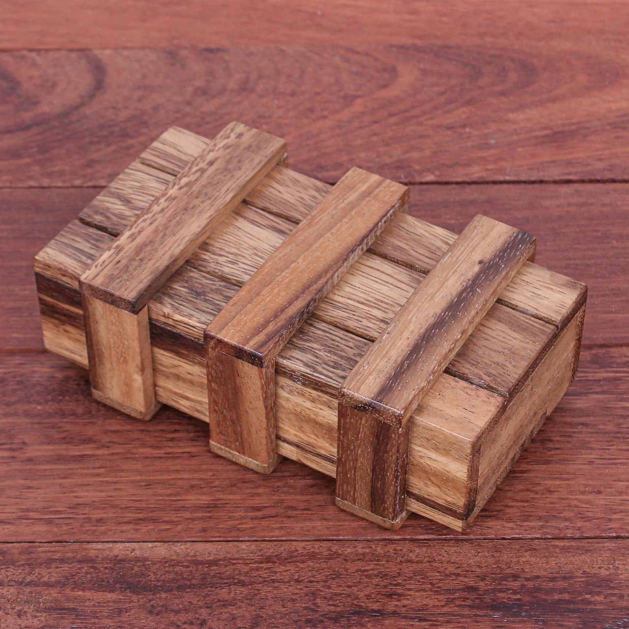 Hand Made Raintree Wood Puzzle Game 'Double Magic' - International ...