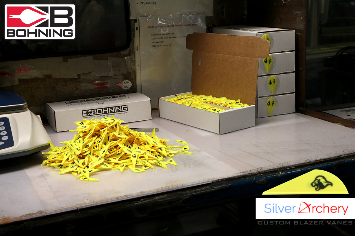 Custom Logo Blazer Vanes, 1000 pack