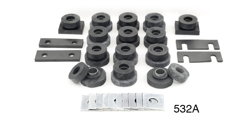 1955-1957 Chevy Body Mount Set, Sedan, Nomad, Wagon (Best ...