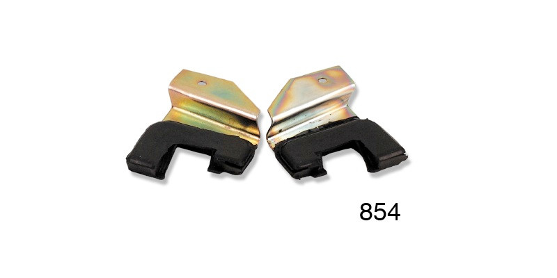 1955-1957 Chevy Rear Quarter Window Stops, 2-Door Hardtop, Pair ...